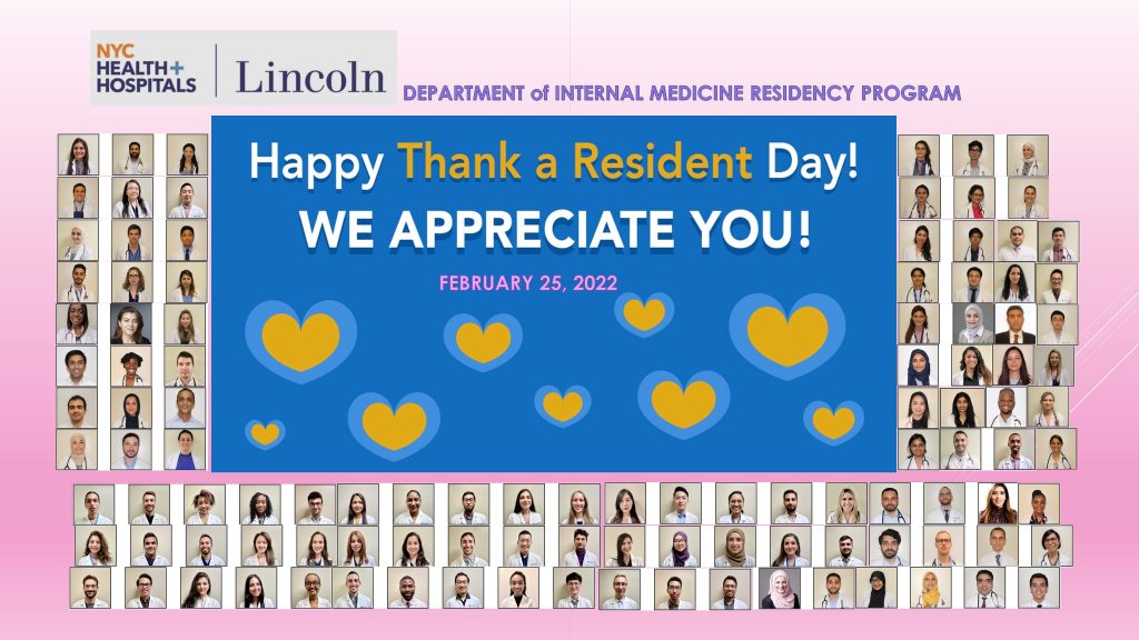 rESIDENT’S dAY.pptx – Department of Medicine – Lincoln Medical Center